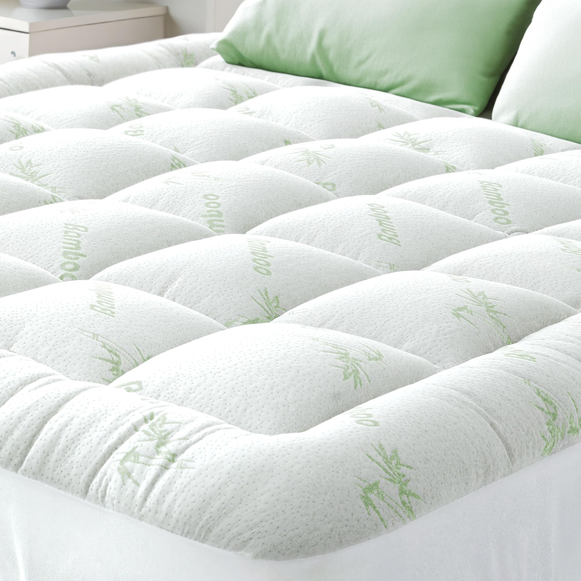 Amazon.com: Twin Mattress Topper, Assile 2 Inch Green Tea Memory Foam ...