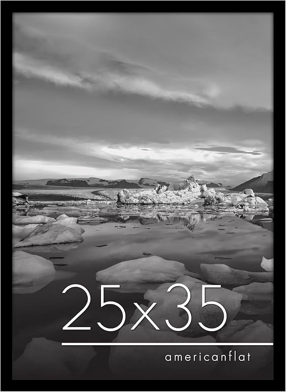 Amazon.com - Americanflat 25x35 Poster Frame with Polished Plexiglass ...