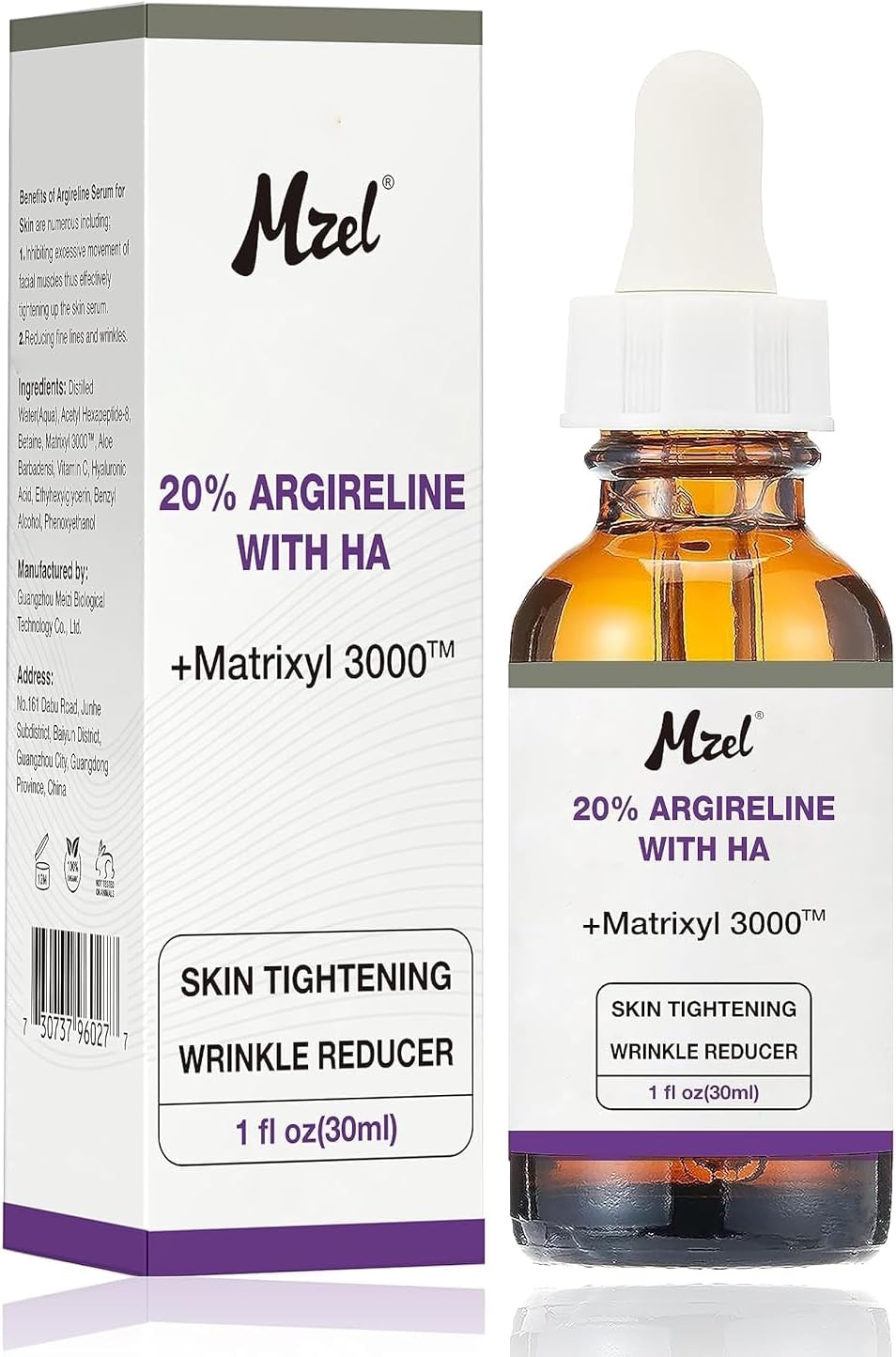 Amazon.com: Asterwood Matrixyl 3000 + Argireline Serum with Hyaluronic ...