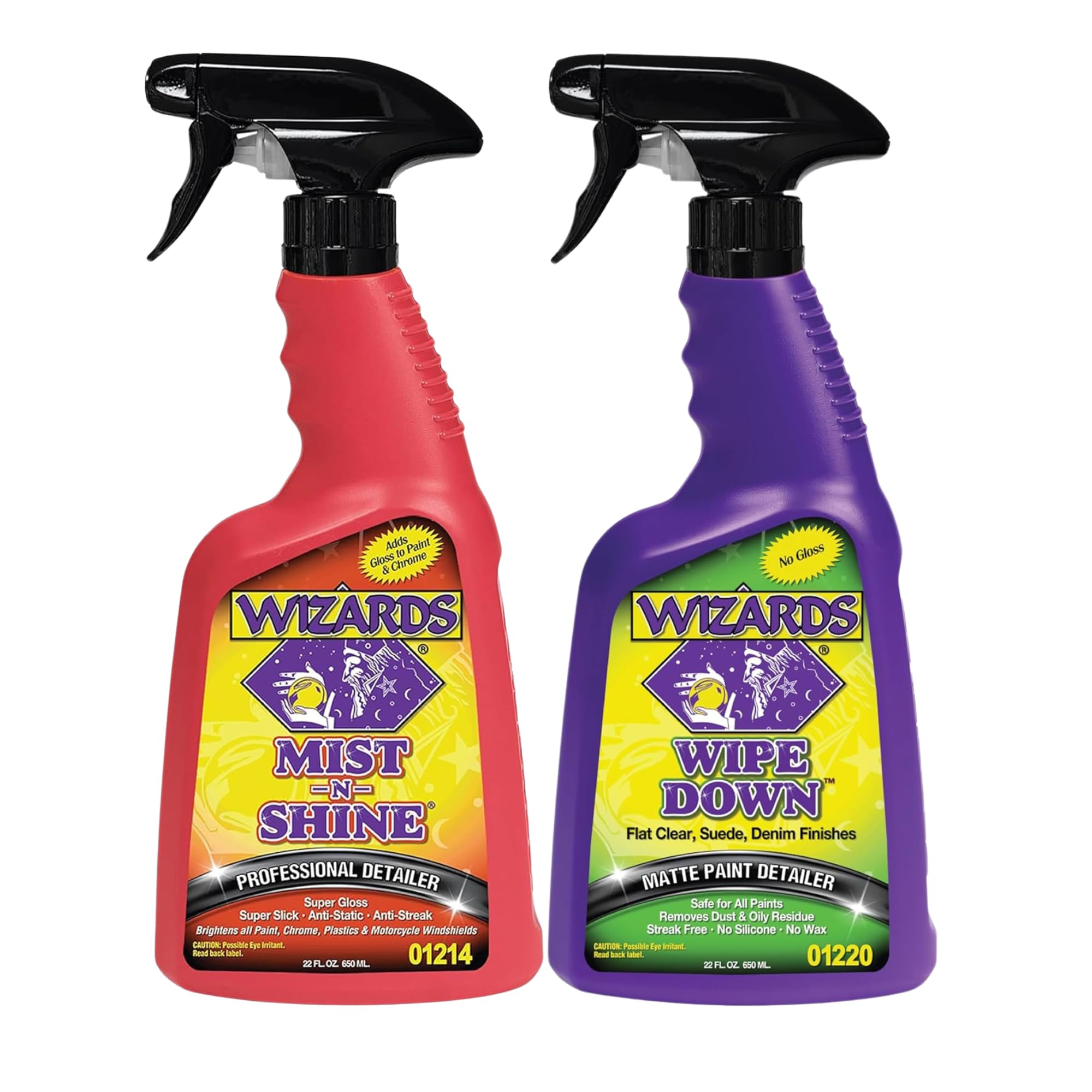 Amazon.com: Wizards Mist-N-Shine Detail Spray and Wipe Down Quick ...