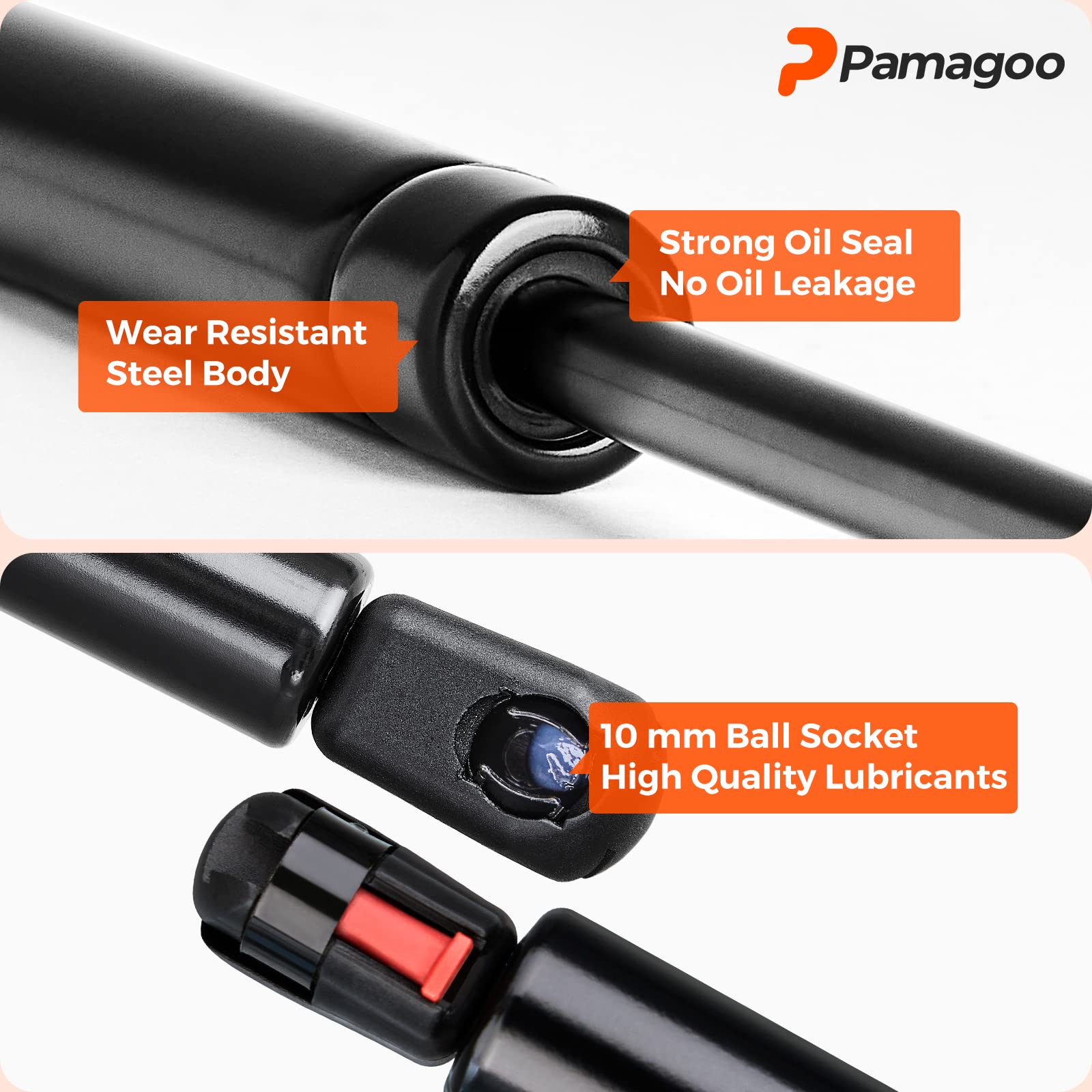 Snapklik.com : ST270M80 27 Inch Gas Strut 80 Lbs 400 N Per Shock, 27 ...