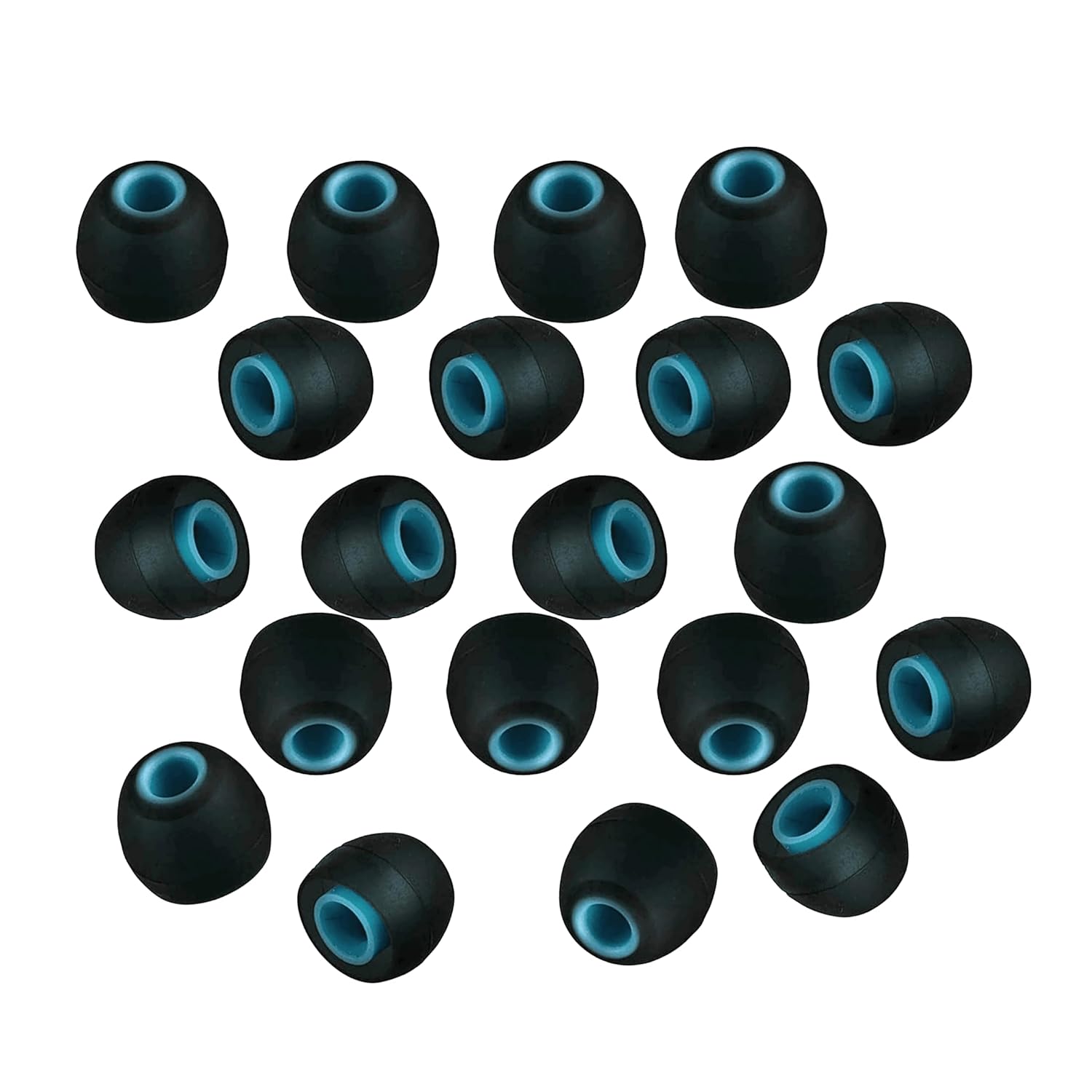 20-Pcs, PARUHT Silicone Earbuds Rubber Tips Earplugs for Replacement in ...