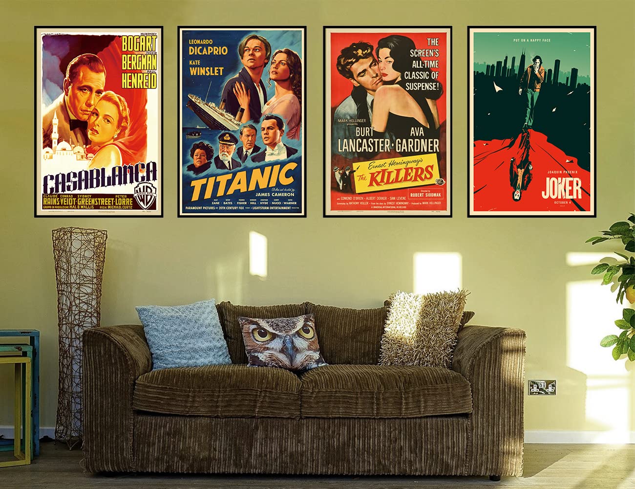 Snapklik.com : 18 Vintage Movie Posters For Theater Room Wall Decor