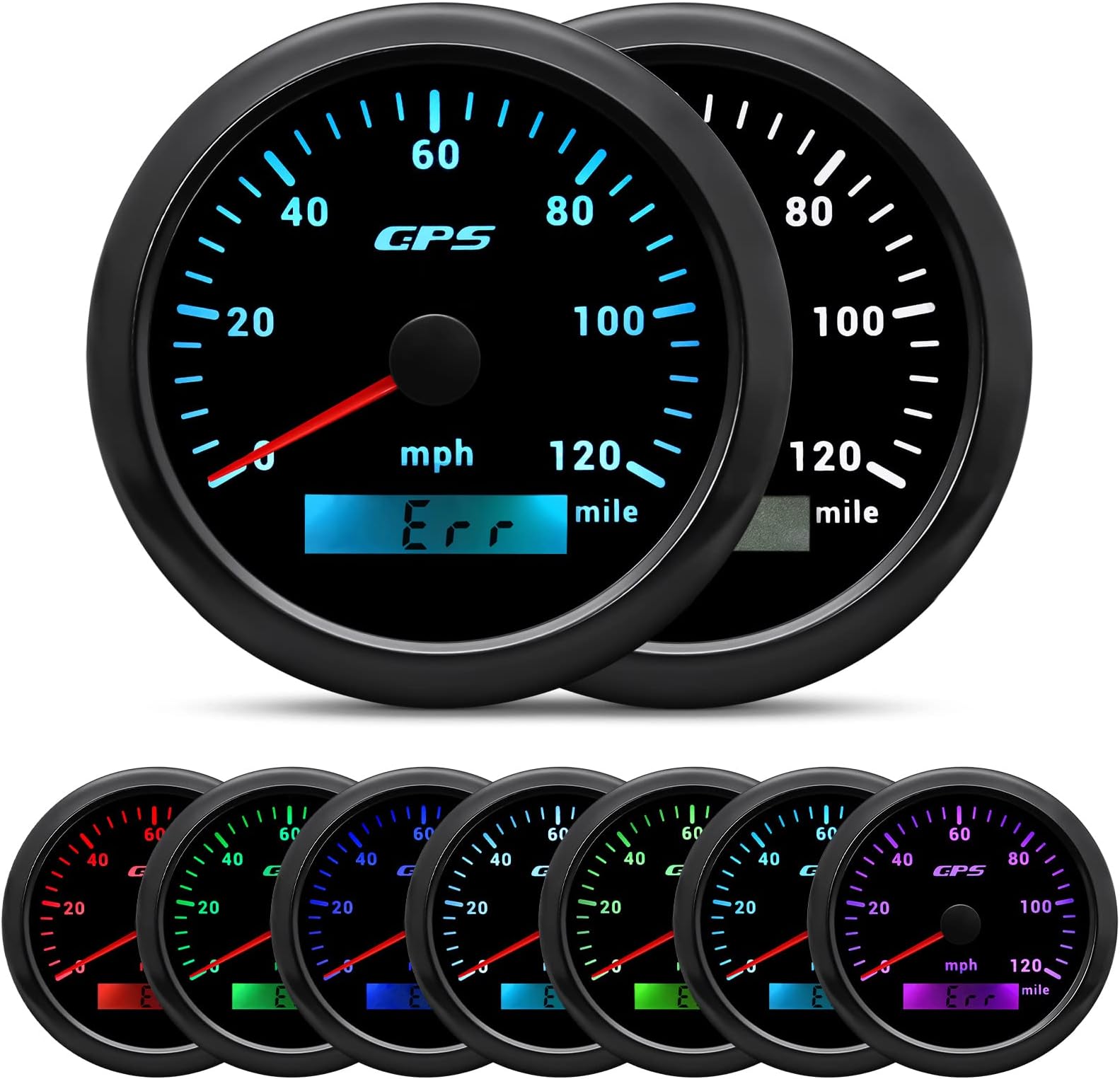 Amazon.com: Auto Meter 5889 Phantom In-Dash Electric Speedometer 5.000 ...