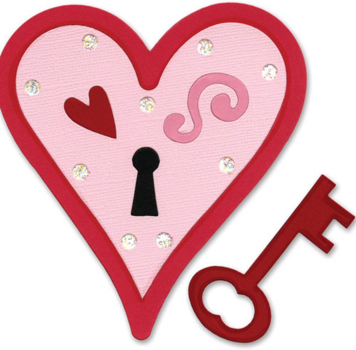 Amazon.com: Sizzix(R Bigz Die - Heart & Key