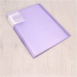 Presentation Folder A5 Display Book 40 Pages Transparent Insert Folder ...
