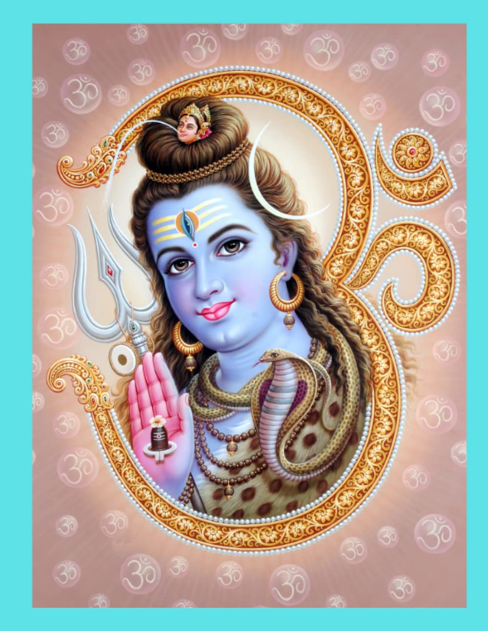 Lord Shiva Medium Ruled Notebook Large Notebook With 120 Medium ...