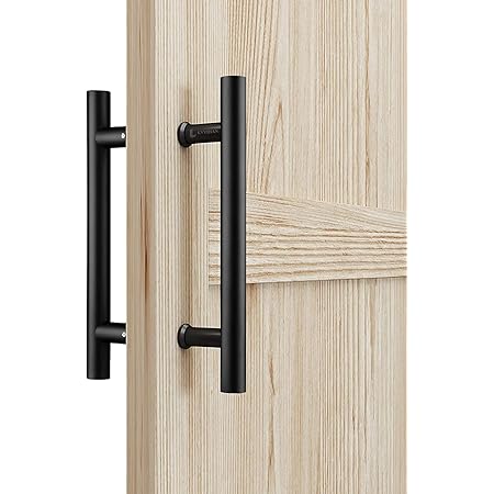 Amazon.com: LVYIHAN 12 inch Round Stainless Steel Door Pull Push Handle ...