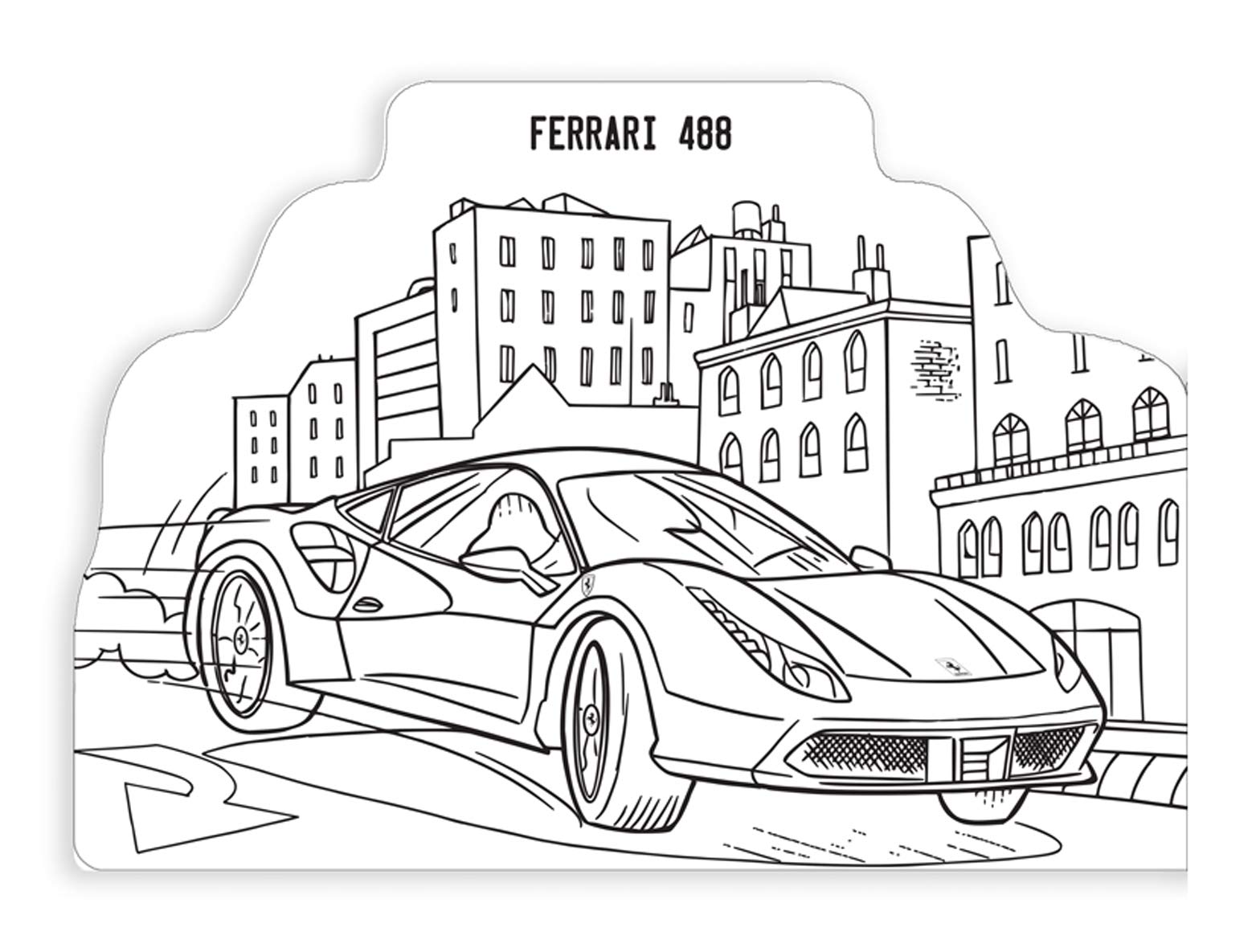Ferrari F40 Coloring Pages
