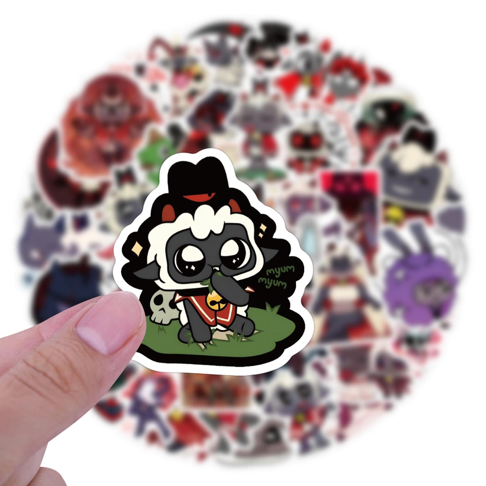 Snapklik.com : 60pcs Cult Of The Lamb Stickers For Teens Laptops,Cute ...