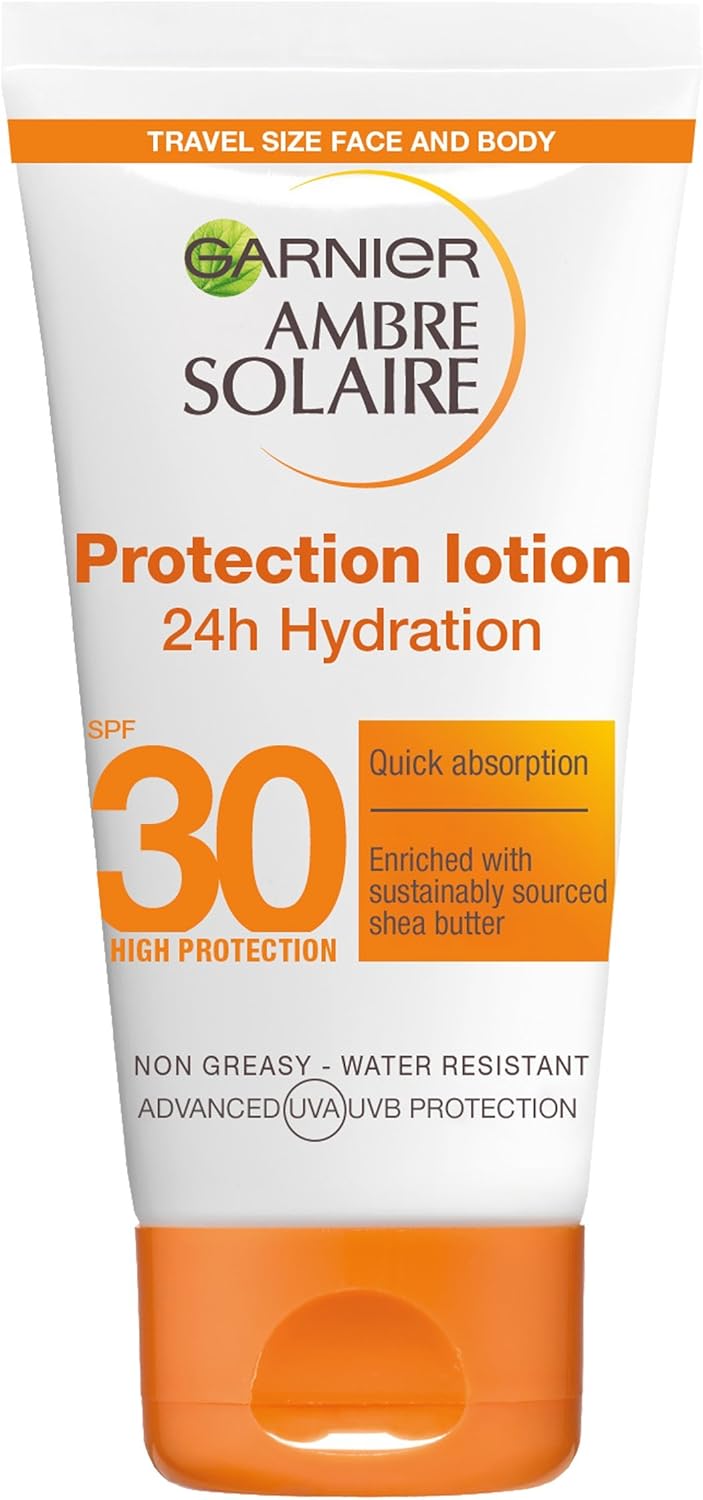 Garnier Ambre Solaire Ultra-Hydrating Shea Butter Sun Protection Cream ...