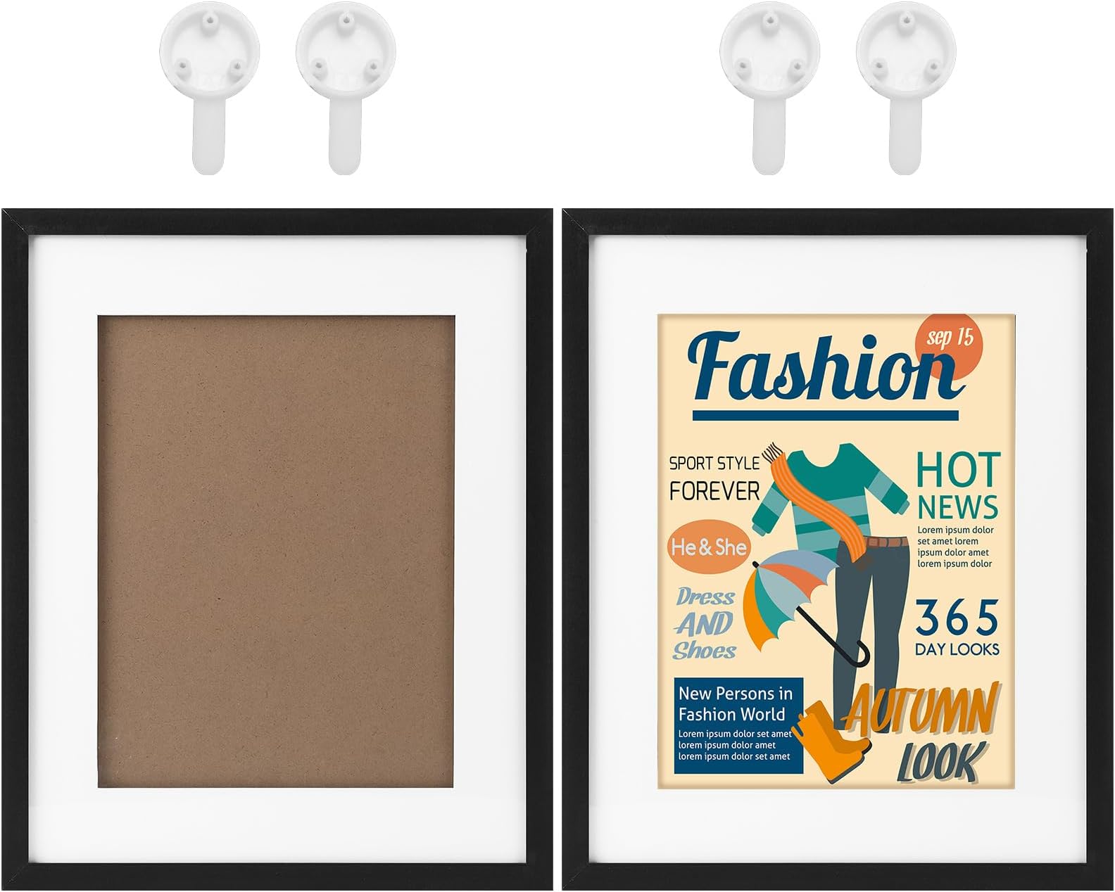 Amazon.com: Goldfinch 4 Packs Sports Magazine Frame Displays Magazines ...