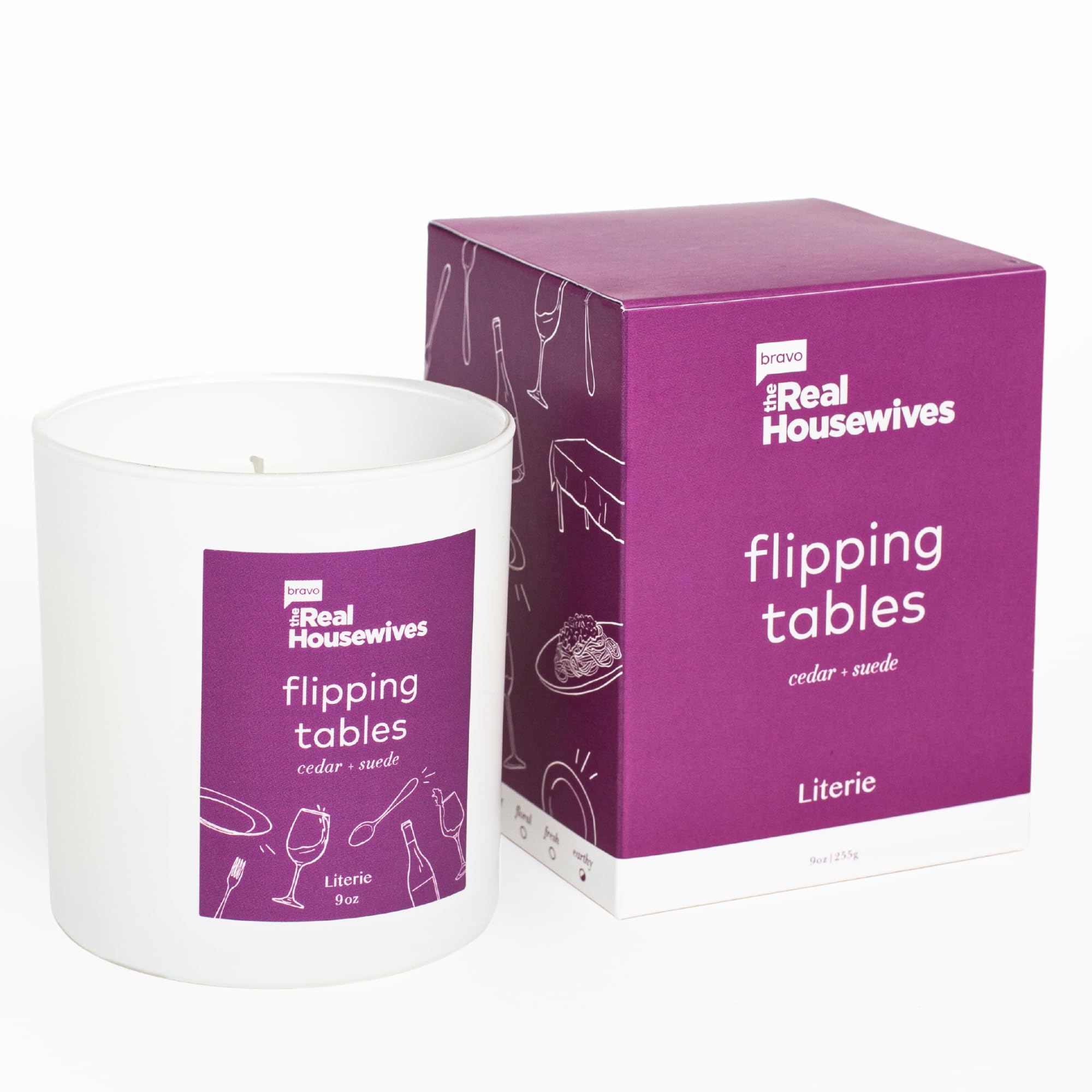 Amazon.com: Literie x Bravo RHONJ Inspired Scented Candle: Flipping ...