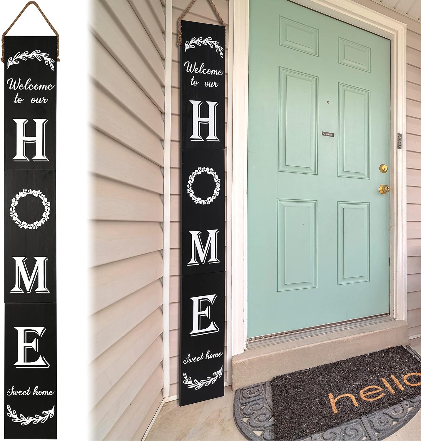 5-Foot Tall Outdoor Welcome Sign for Front Porch - Australia | Ubuy