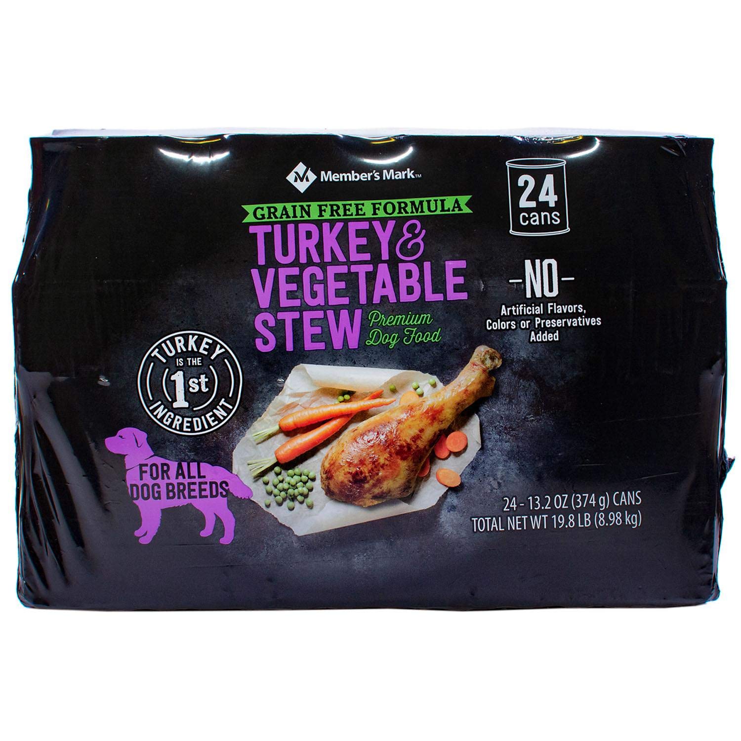 Amazon.com: Member's Mark Member's Mark Grain Free Turkey & Vegetable ...