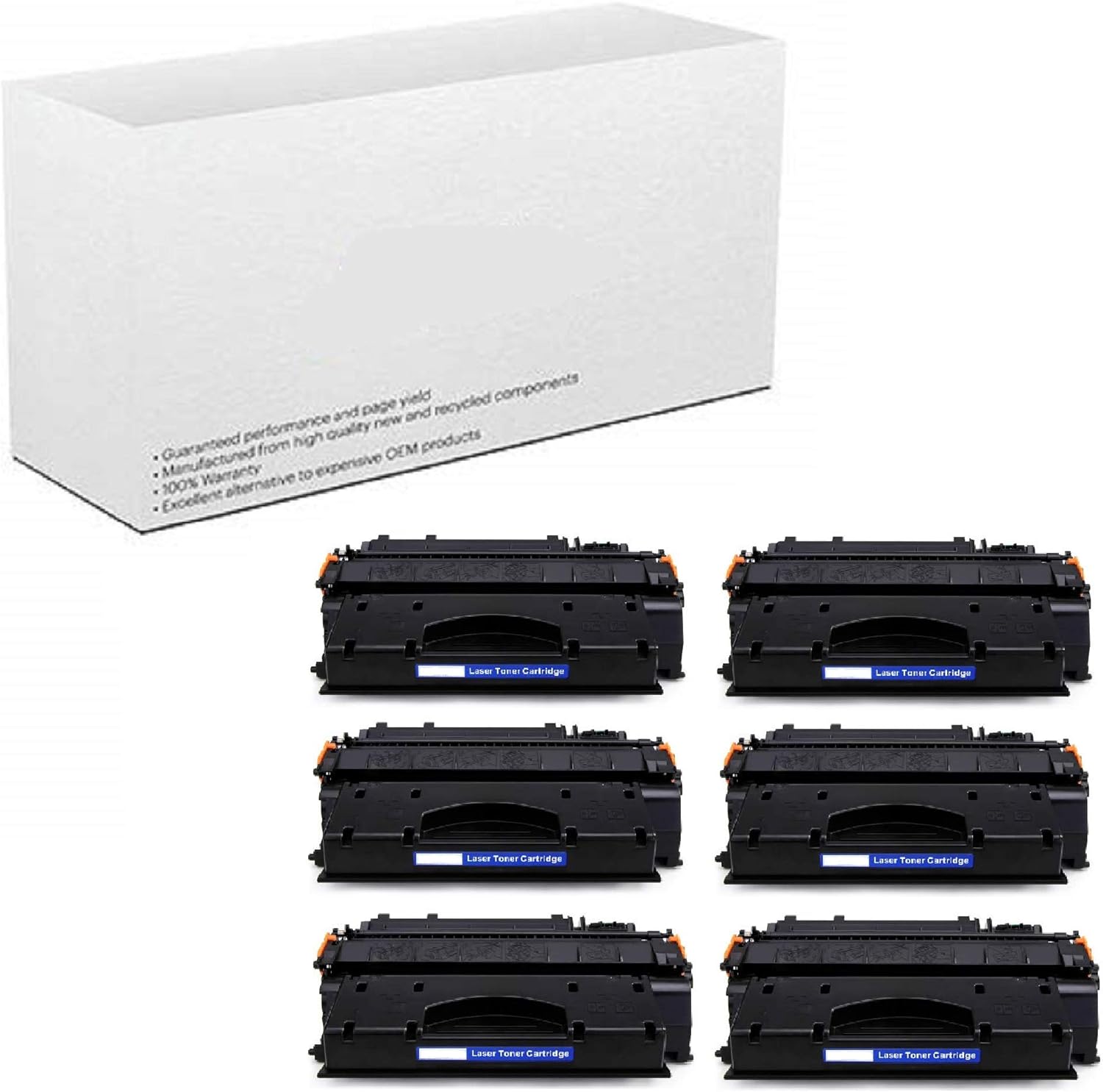 Amazon.com: AM-Ink 6-Pack Compatible 120 CRG-120 2617B001AA Toner ...