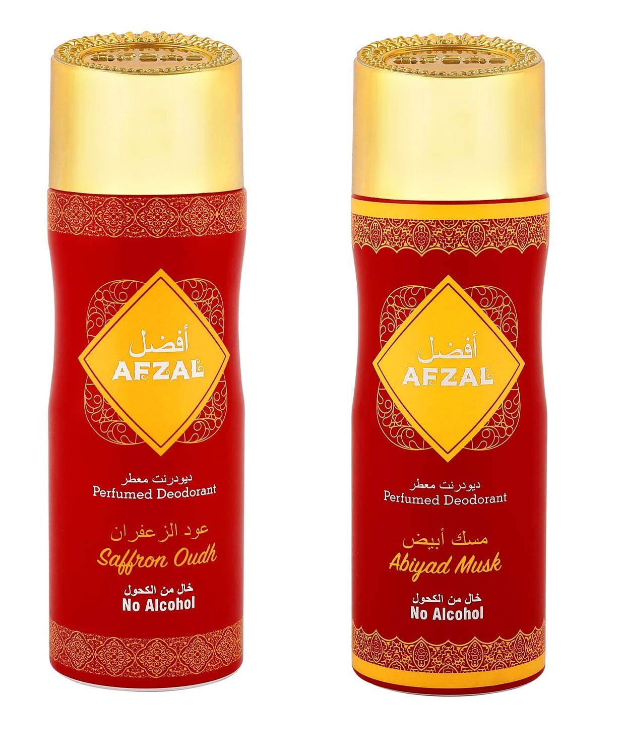 Buy AFZAL Non Alcoholic Saffron Oudh and Abiyad Musk for Men & Women ...