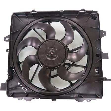 Amazon.com: Radiator Fan Assembly - Compatible with 2009-2015 Cadillac ...