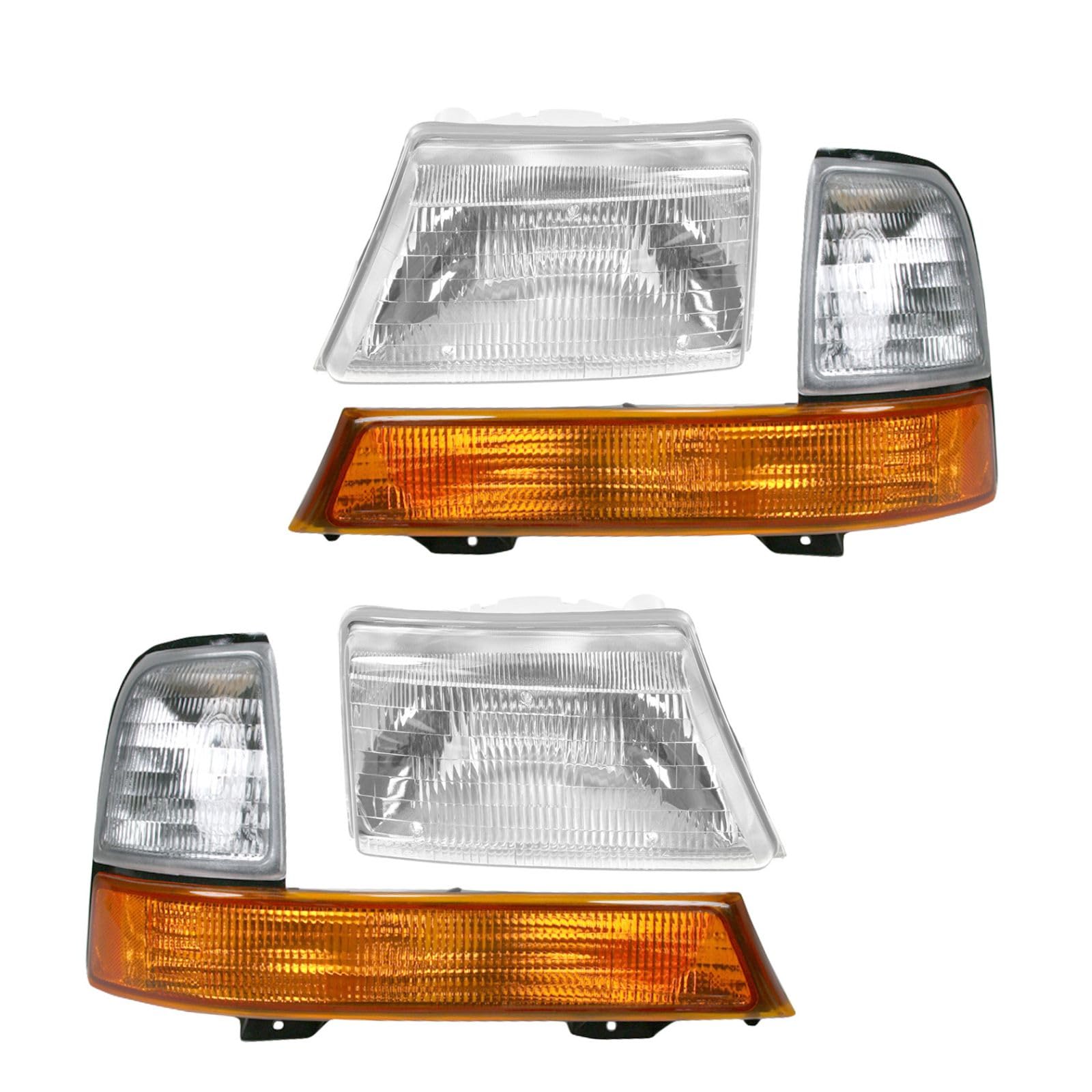 2000 Ford Ranger Headlight Assembly 1998 2000 Ford Ranger Factory