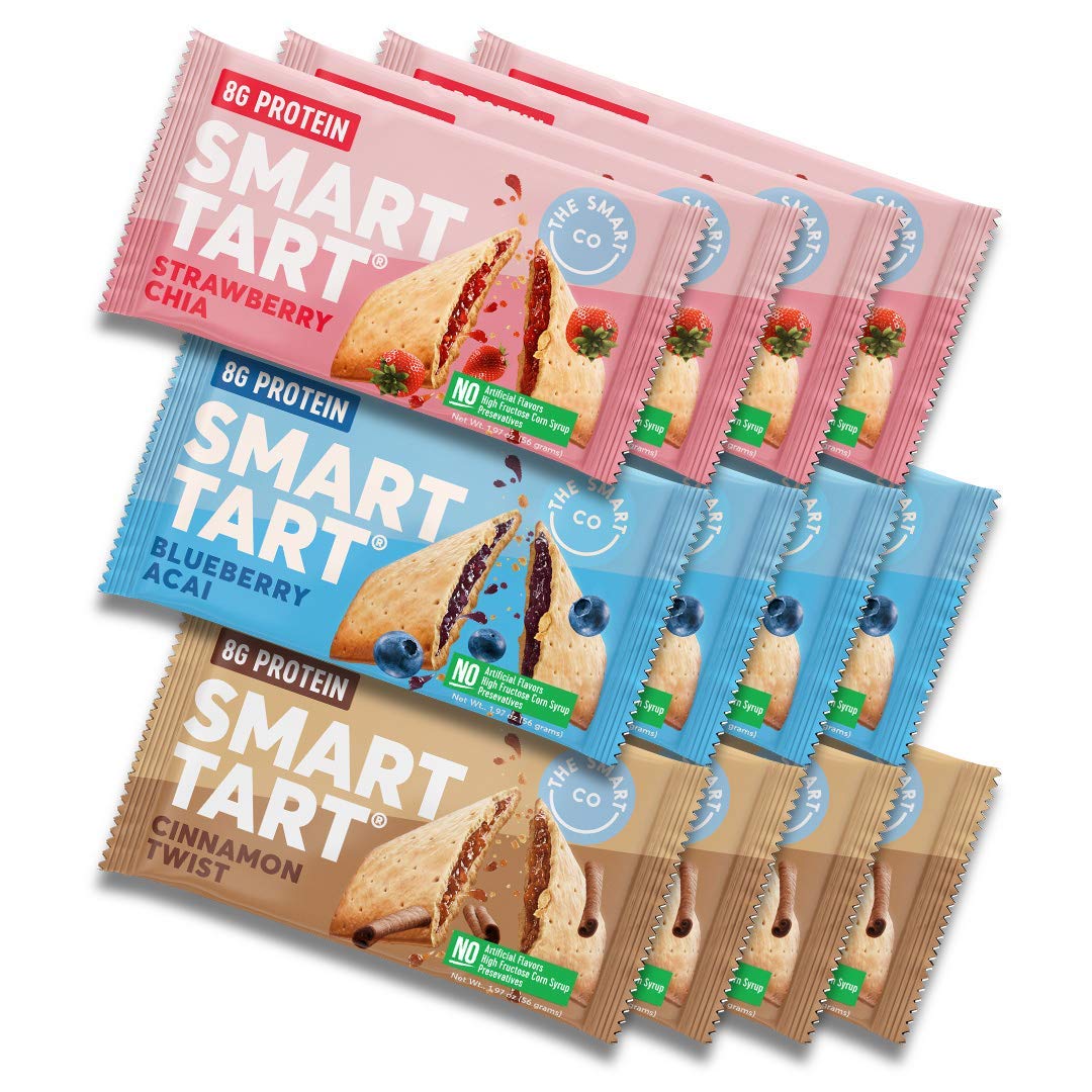 Amazon.com: Smart Tart Protein Toaster Pastries | 8g Protein Breakfast Snack | Low Net Carb Low ...