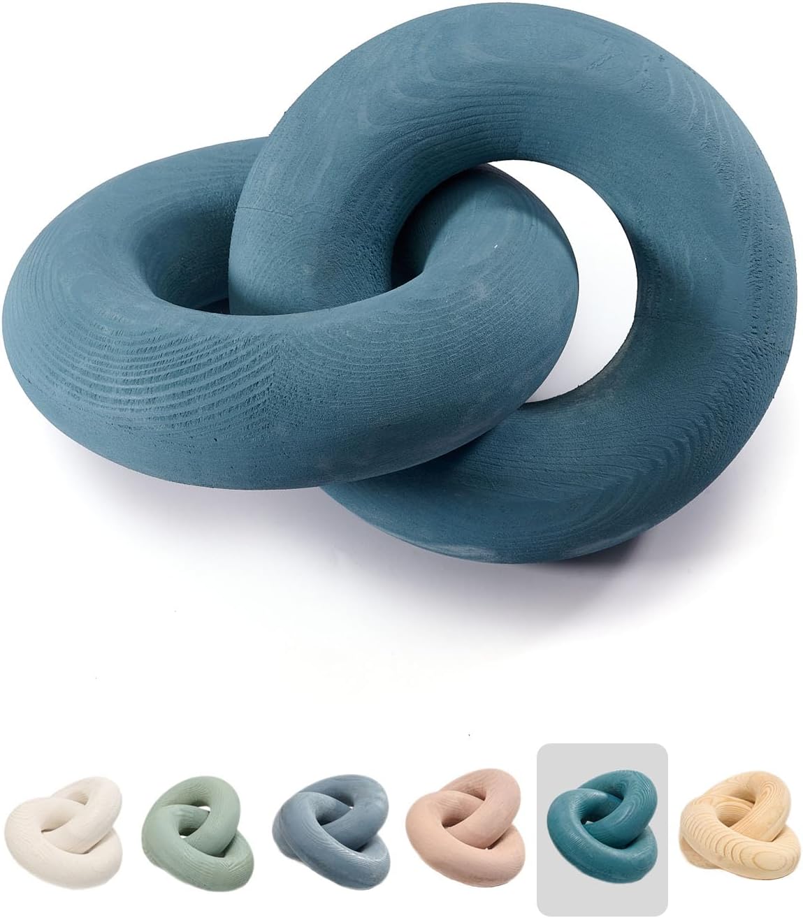 Amazon.com : baqor 2-Link Wood Knot Decor - for Boho Celtic Coffee ...