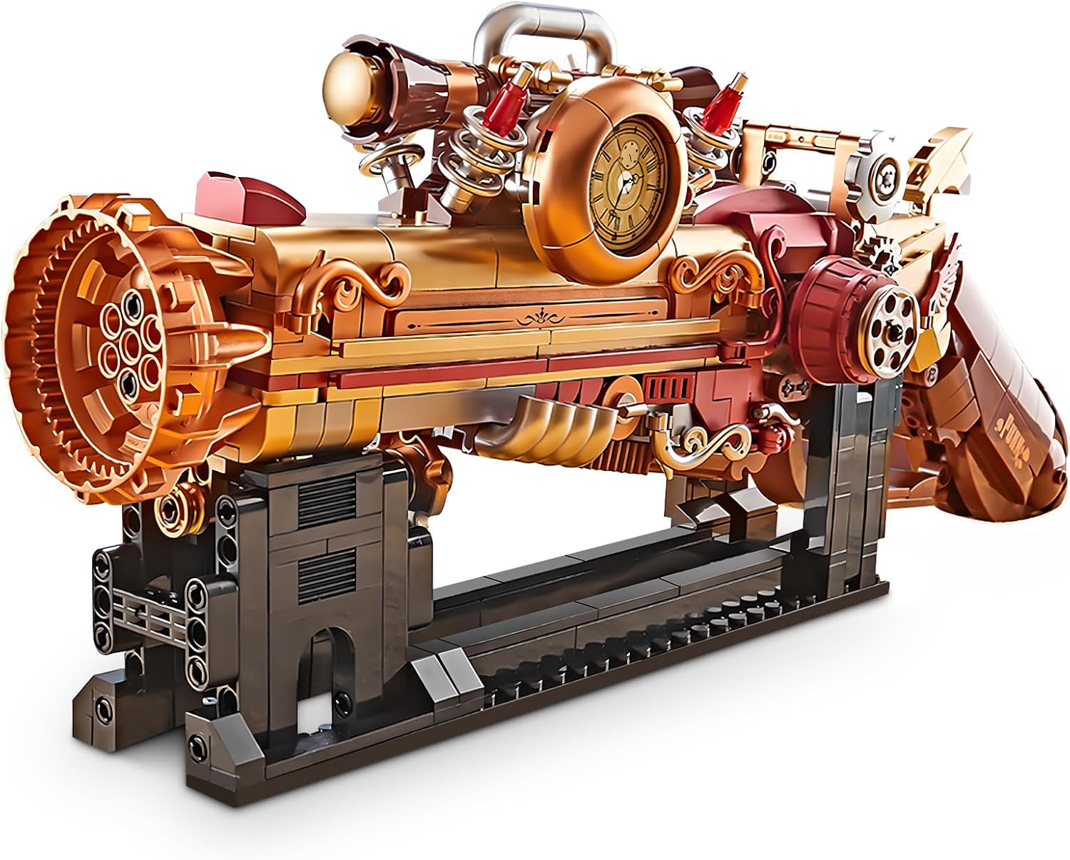 Amazon.com: Finger Rock Ideas Steampunk Mechanical Gun Weapon Building ...