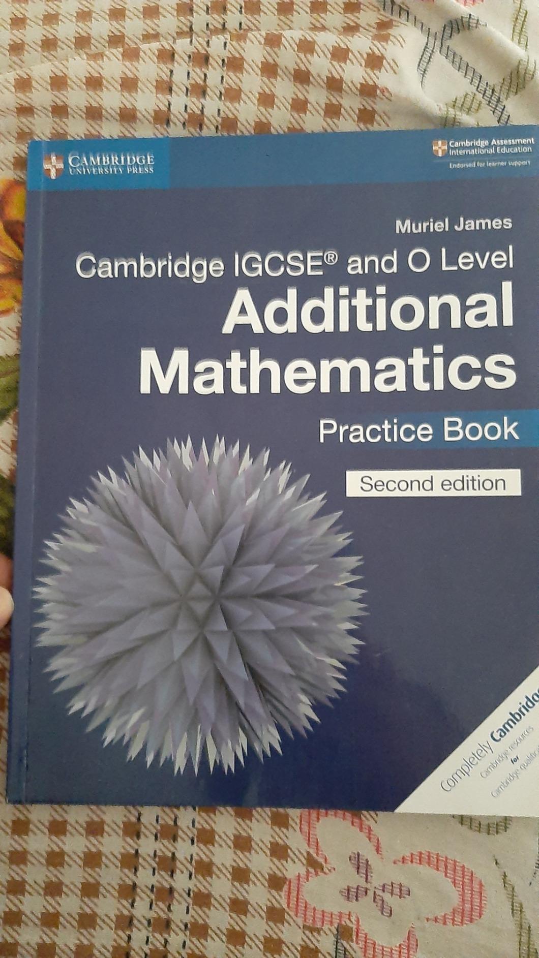 Buy Cambridge IGCSE® and O Level Additional Mathematics Practice Book ...