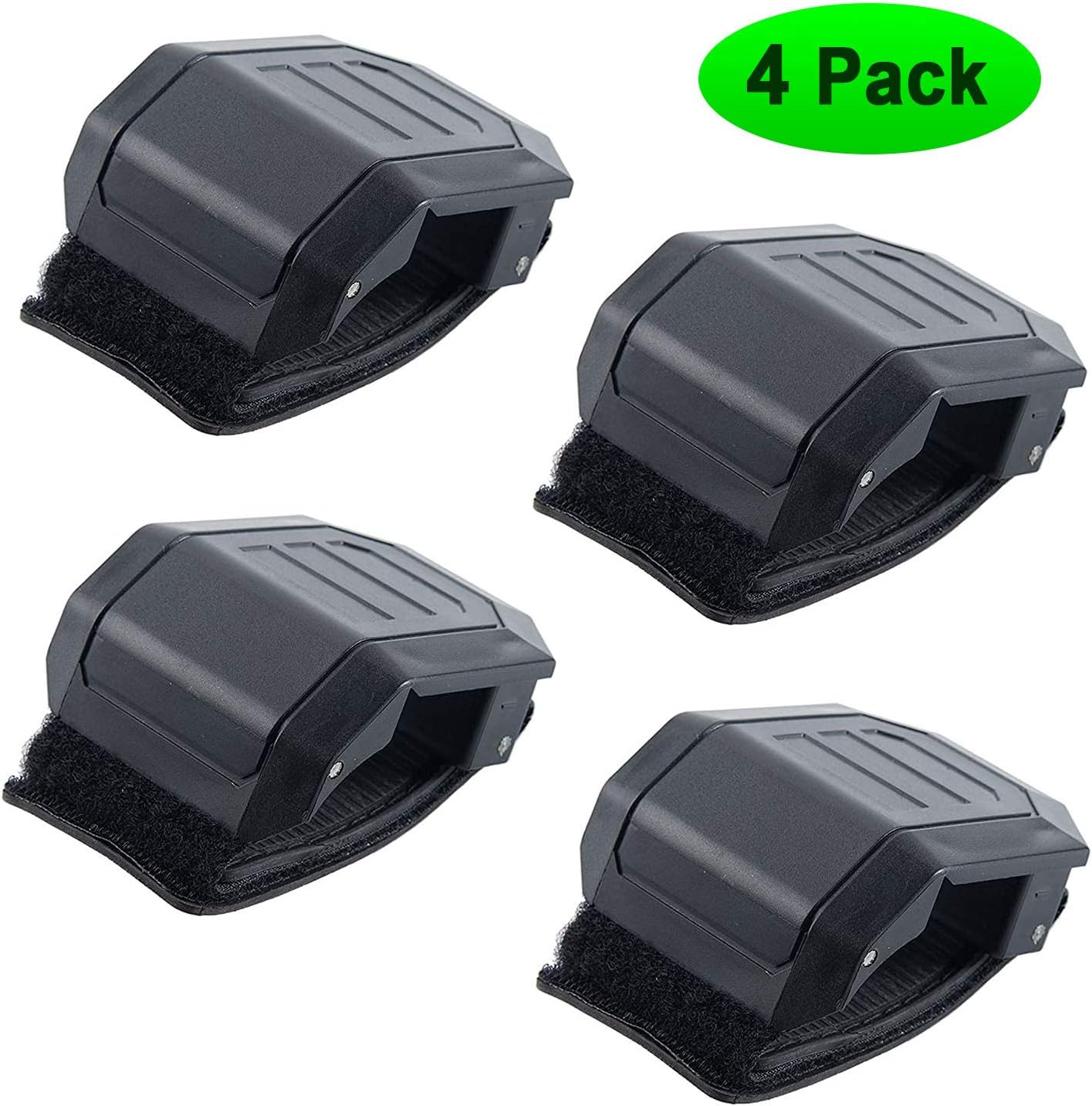 Amazon.com: 4PCS UTV Front Windshield Adjustable Mounting Clamp Kit ...