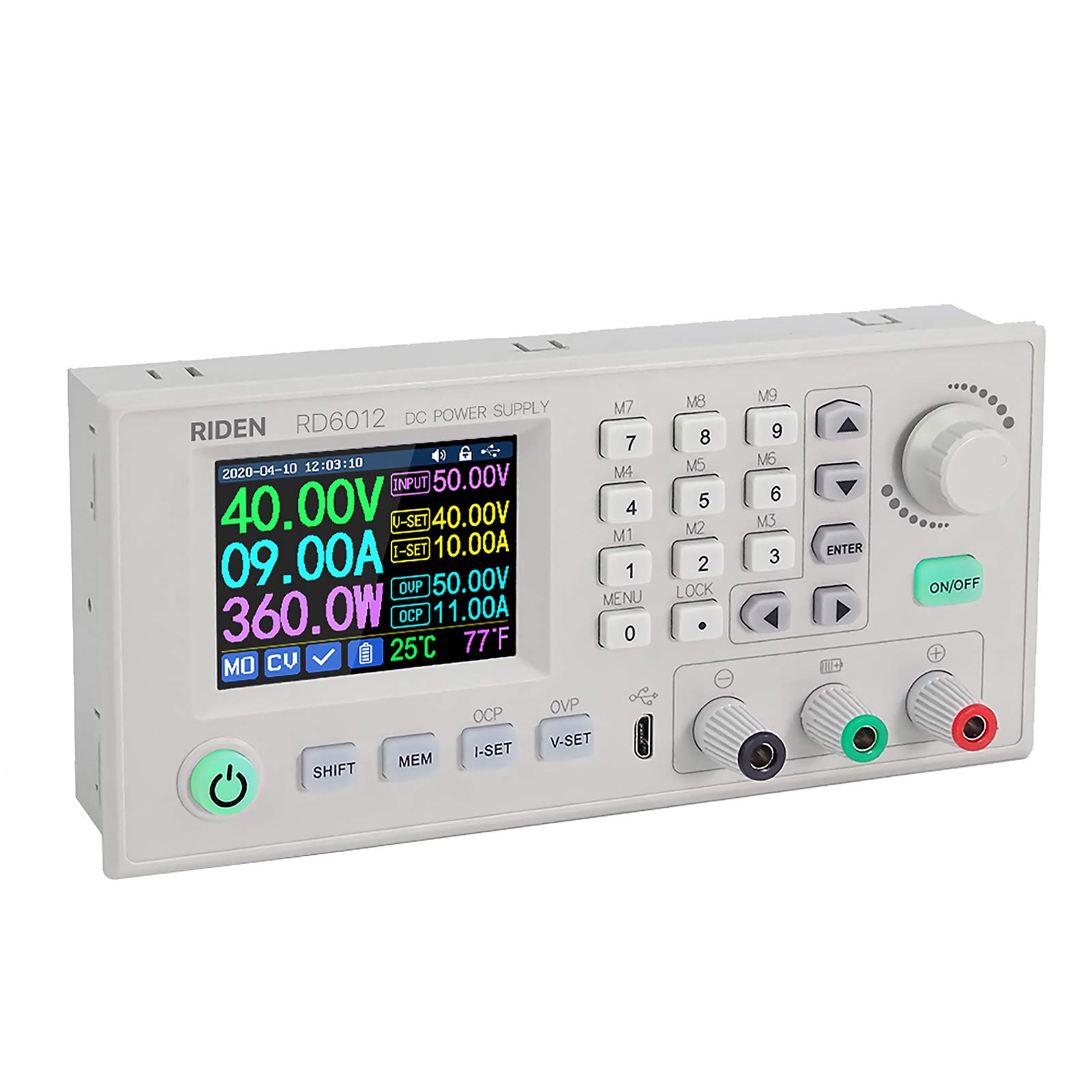 Buy 12A 720W Digital Control Power Supply DC to DC Adjustable Regulated ...