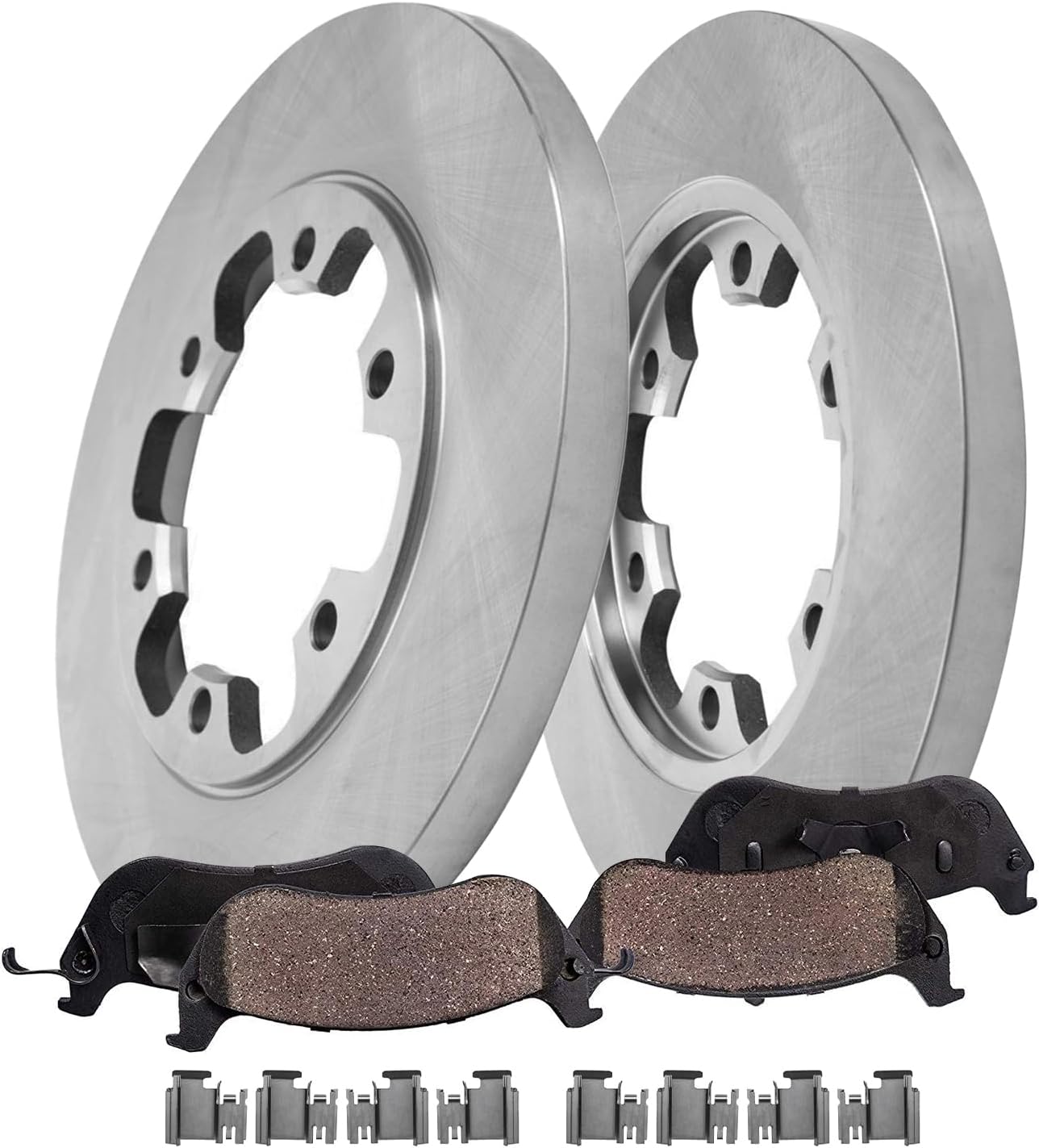 Amazon.com: Detroit Axle - Rear Brake Kit for Ford Transit-150 Transit-250, Transit-350 HD, Disc ...