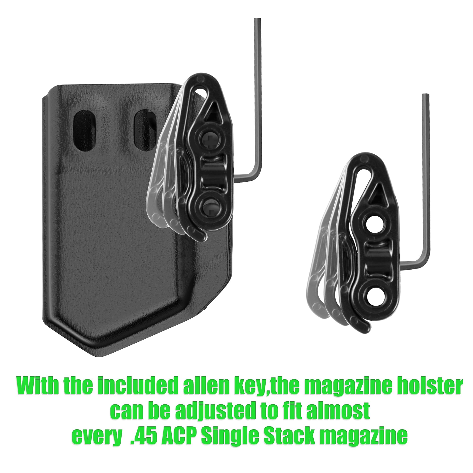 Snapklik.com : 1 Pack Universal Magazine Holster IWB/OWB Mag Carrier ...
