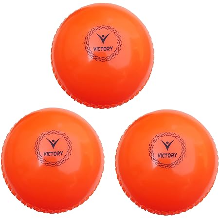 Victory Cricket Wind Balls (Pack of 3) Synthetic Cricket Ball ...