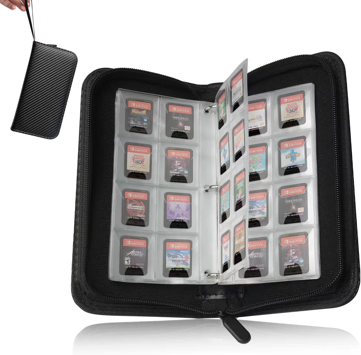 Amazon.com: Switch Game Card Case for Nintendo Switch/Switch OLED, 120 ...