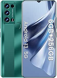 Amazon.com: SANSHREUNI Rino9 Unlocked Smartphone, 6GB+256GB Unlocked ...