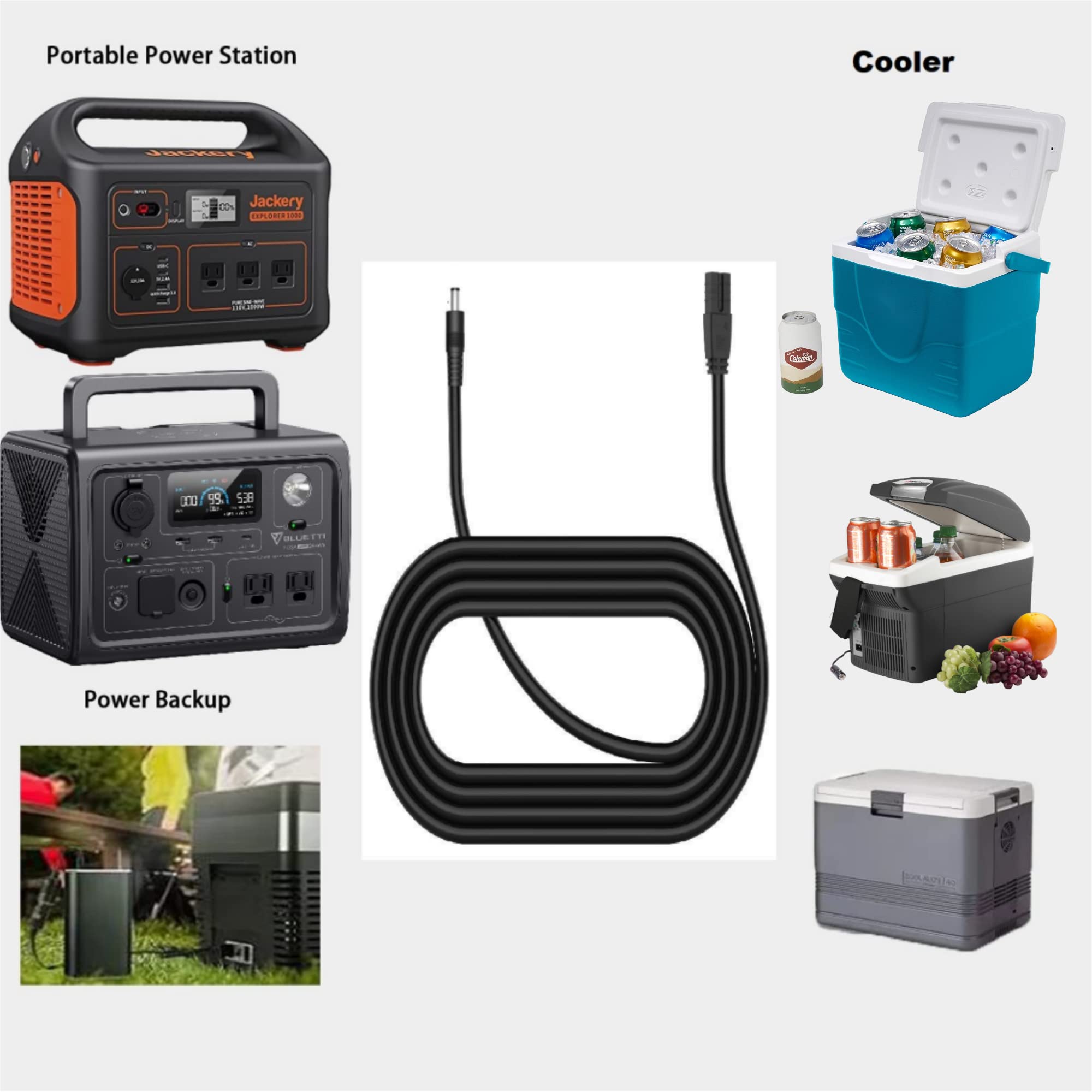 Snapklik.com : DC 5521 Connector To B-Shape Plug 2 Pin Lead Cable Plug ...
