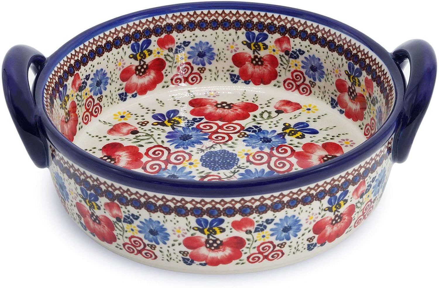 Qeeadeea Baking Dishes For Oven, Small Ceramic Baking Dish 950ml, Pasta ...