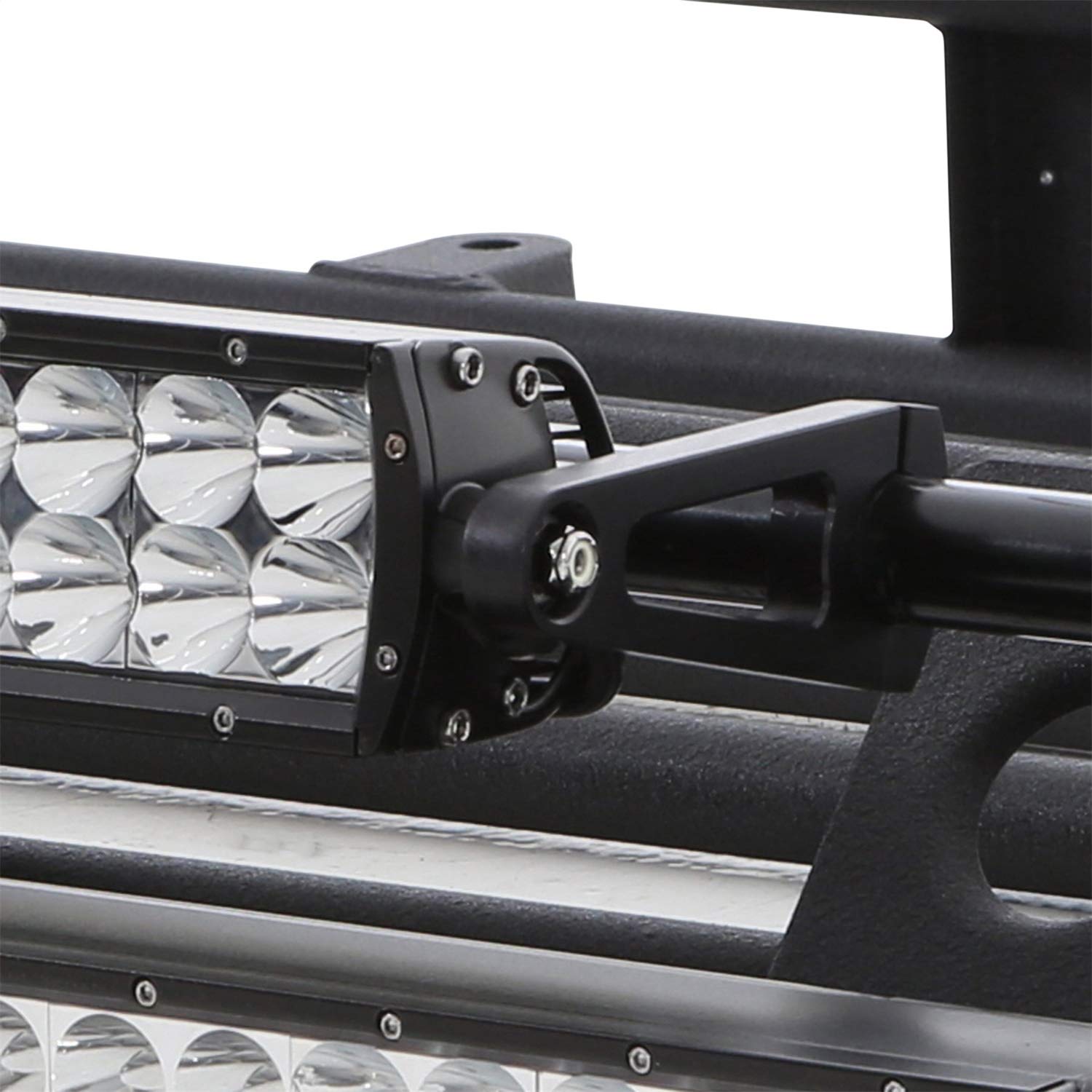 Smittybuilt Light Bar Mount Led 21.5" LED Light Bar Hood Mount For
