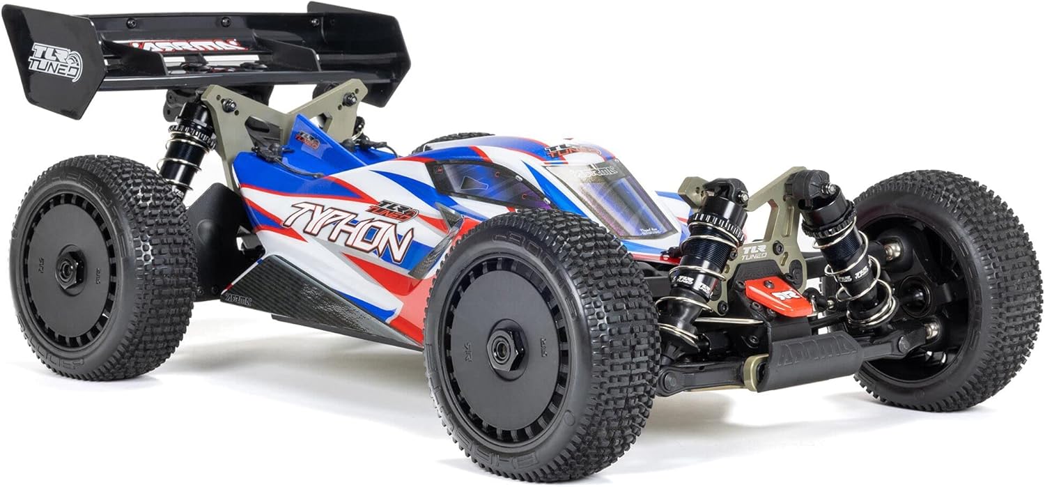Amazon.com: ARRMA RC Car 1/8 TLR Tuned Typhon 6S 4WD BLX Buggy RTR ...