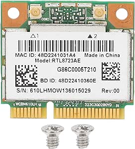 300M Half Mini PCI-E Wireless Network Card with Bluetooth 4.0 and ...