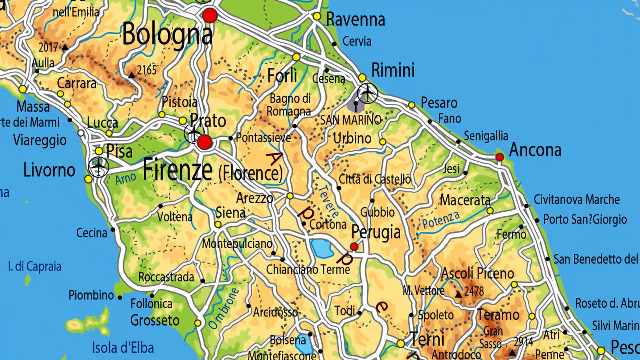 Ubicacion Geografica De Ancona Italia Italia Wikiviajes