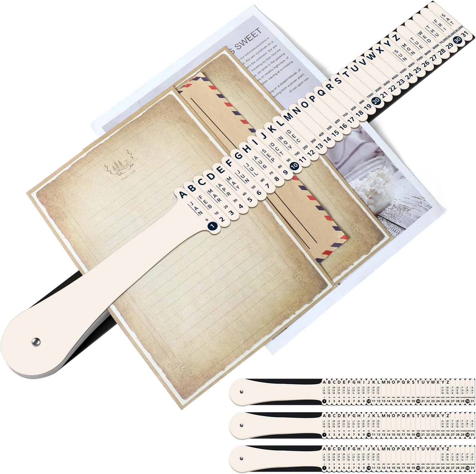 Amazon.com : C-Line Plastic Indexed Sorter, 32 Dividers, Alpha/Numeric ...