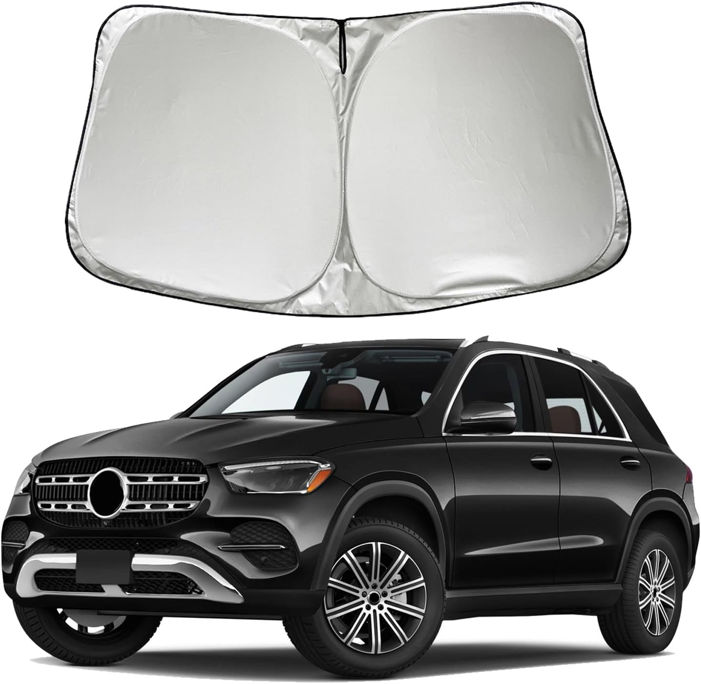 Amazon.com: SZYUCHEN Car Windshield Sun Shade Sunshade Compatible with ...