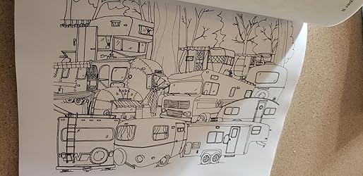 Amazon.com: Color Me A Happy Camper II: Whimsical Stress Relieving ...