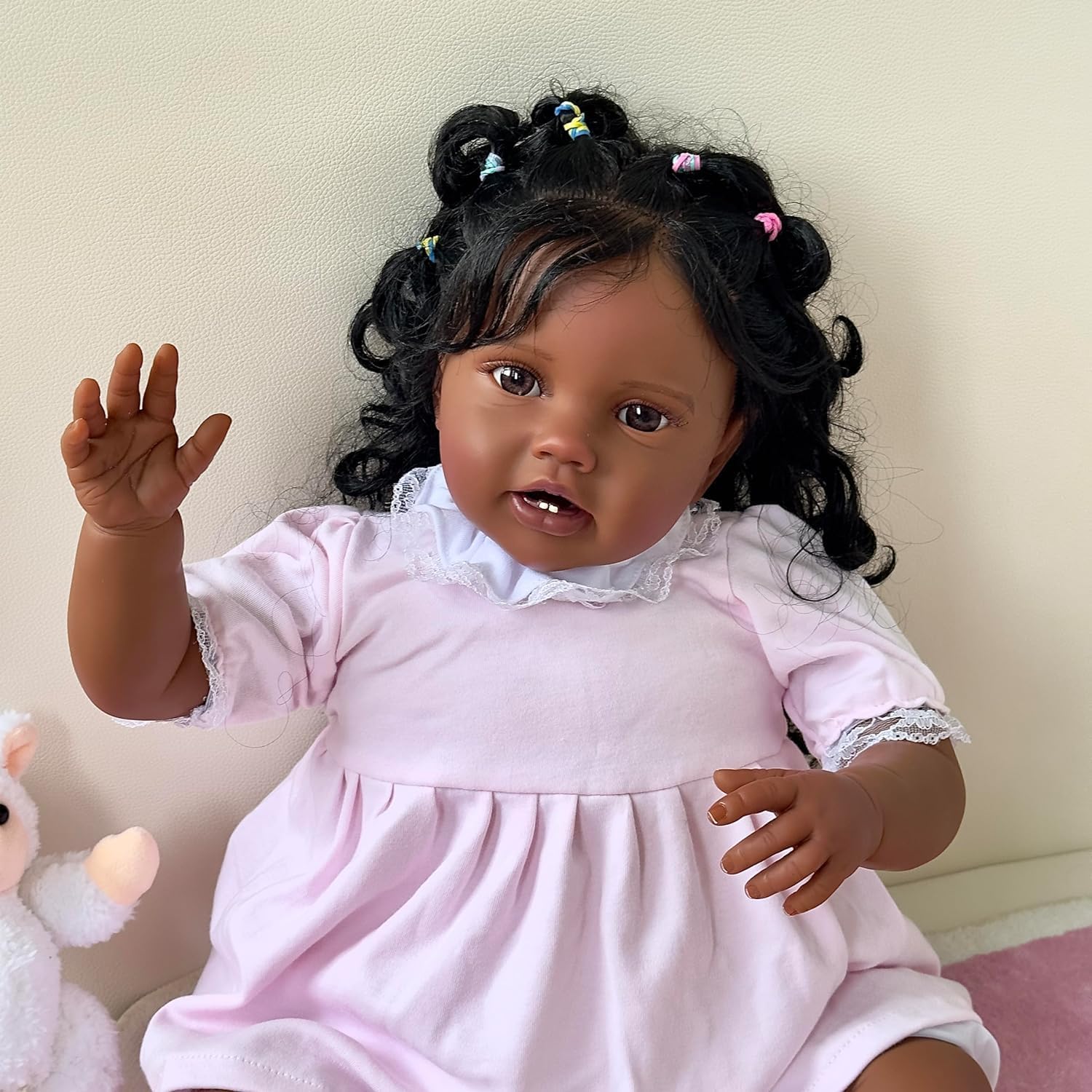 Black Reborn Dolls Canada Anano 20\" Black Reborn Baby Doll - Ultra ...