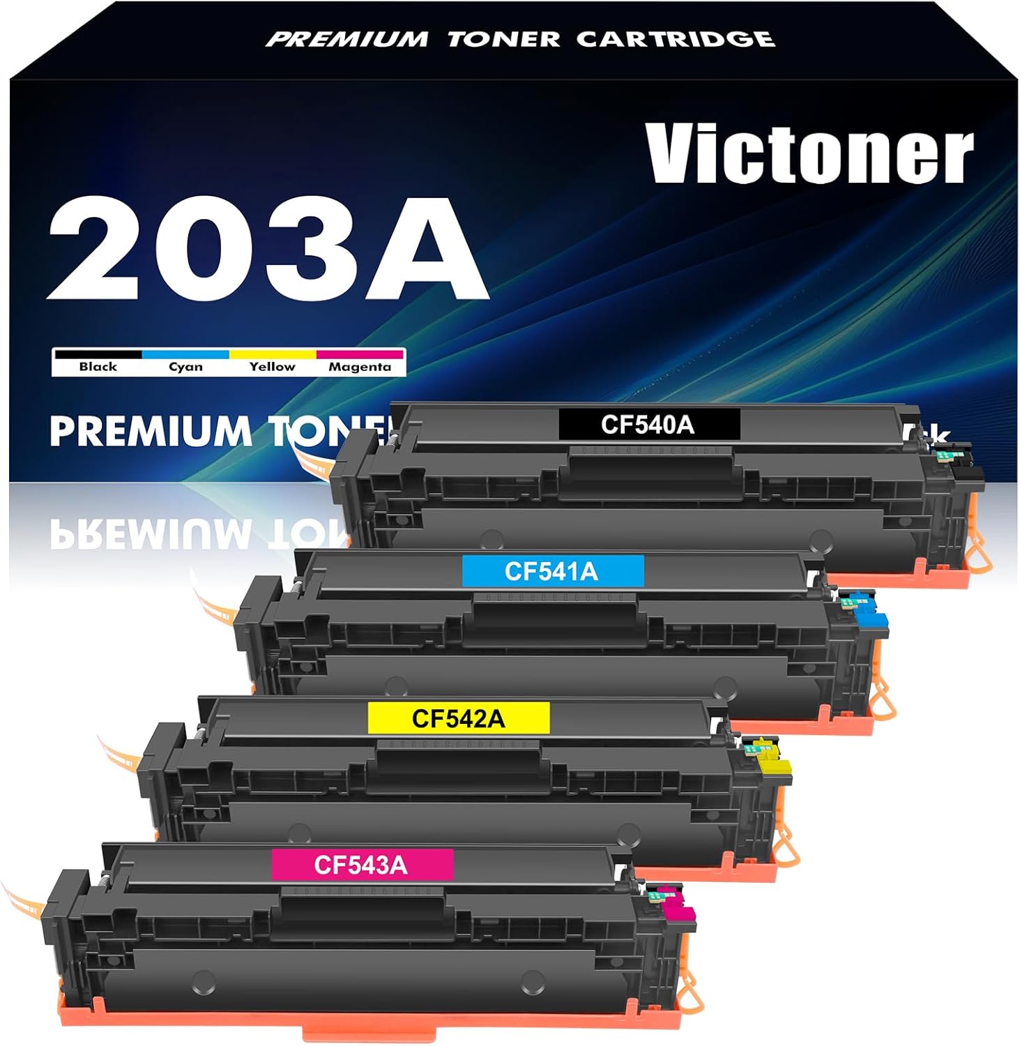 203A 203X MFP M281fdw Toner: für HP 203A 203X Color Laserjet Pro MFP ...