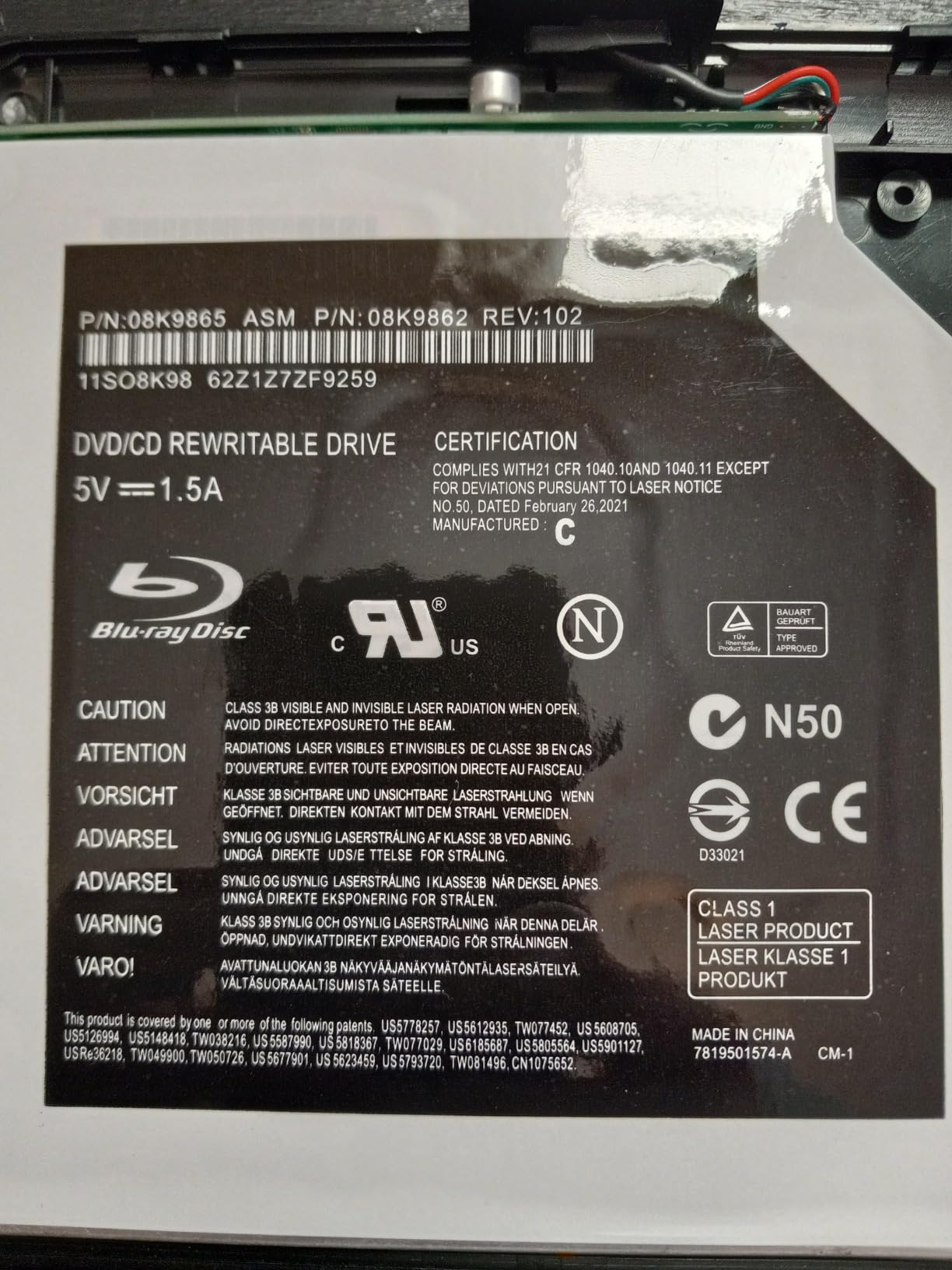 $12/mo - Finance External Blu ray Drive DVD/BD Player Read/Write ...