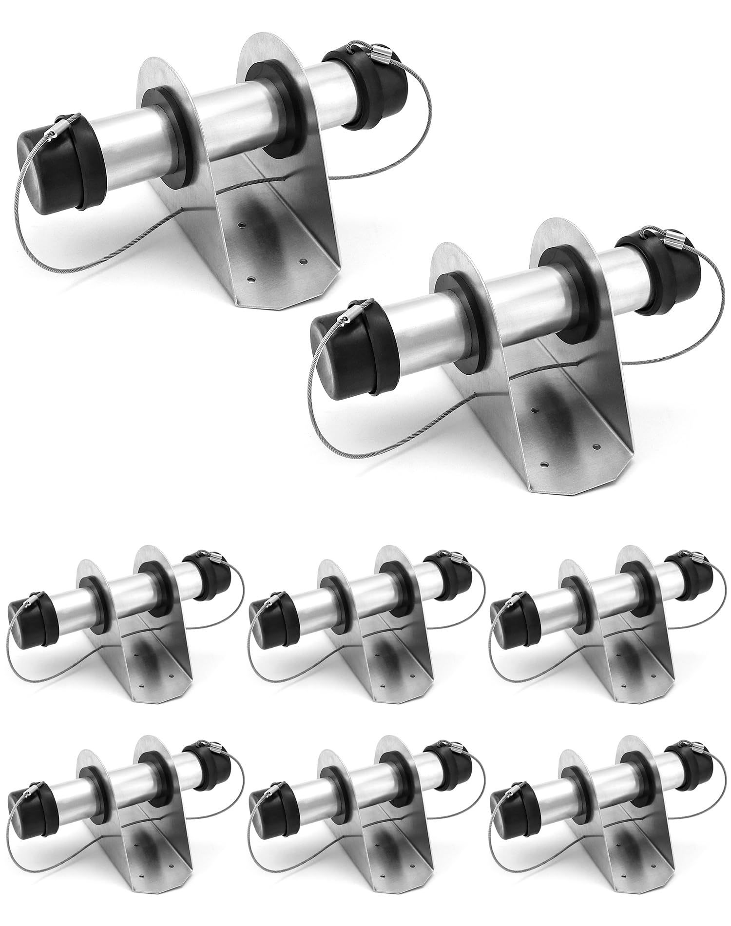 Amazon.com: QWORK Aluminum Trailer Document Holder Registration Card ...