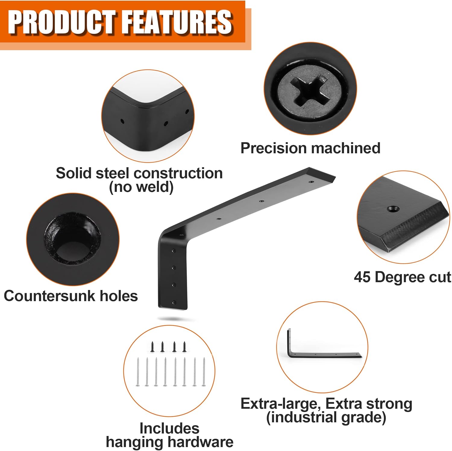 Heavy Duty Large Countertop Shelf L Bracket 16 Inch Nepal | Ubuy