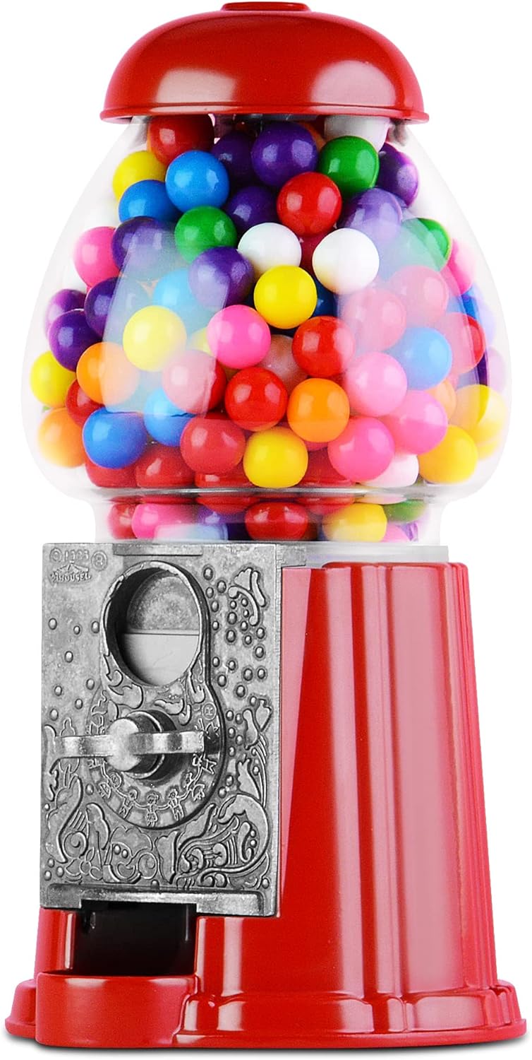 Amazon.com: Gumball Machine - 9 Inch Gumball Vending Machine for Kids ...