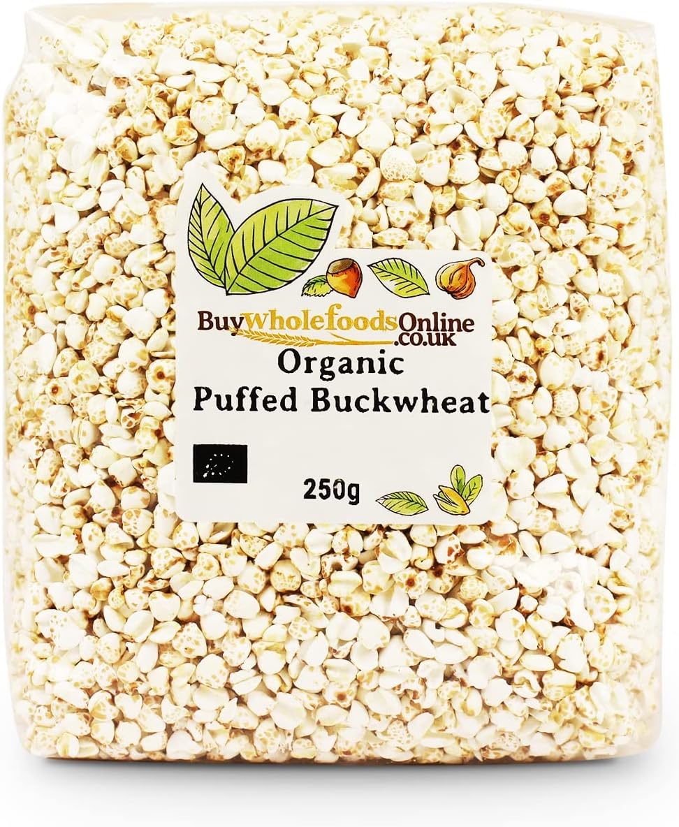 Organic Puffed Buckwheat 250g : Amazon.co.uk: Grocery